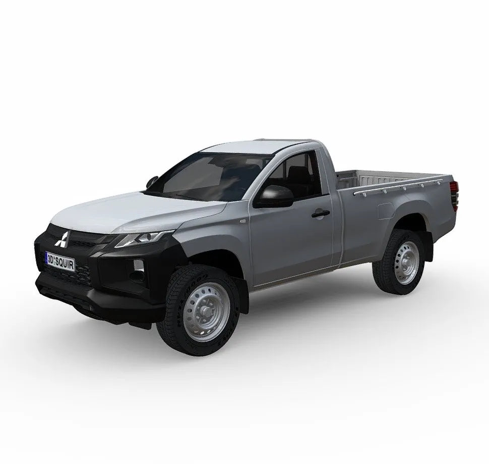 PBR Game 3D Models – Mitsubishi L200 Regular Cab 2019 – 3DSky Model Free