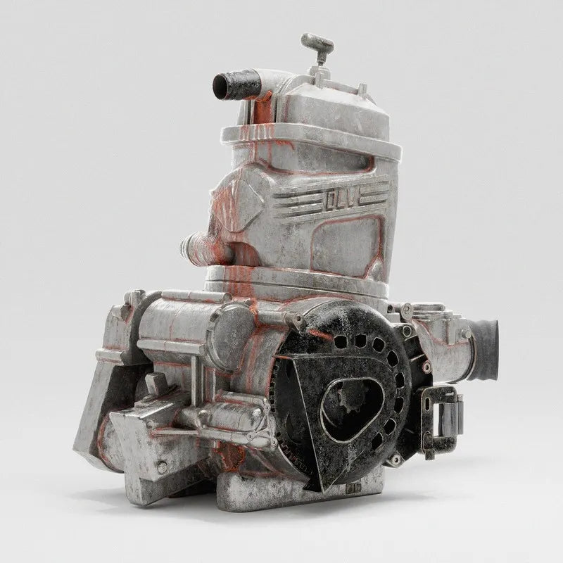 PBR Game 3D Models – Old Engine – 3DSky Model Free