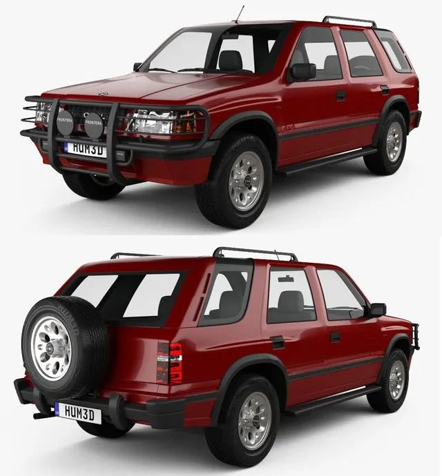 PBR Game 3D Models – Opel Frontera (A) 5-door 1992 – 3DSky Model Free