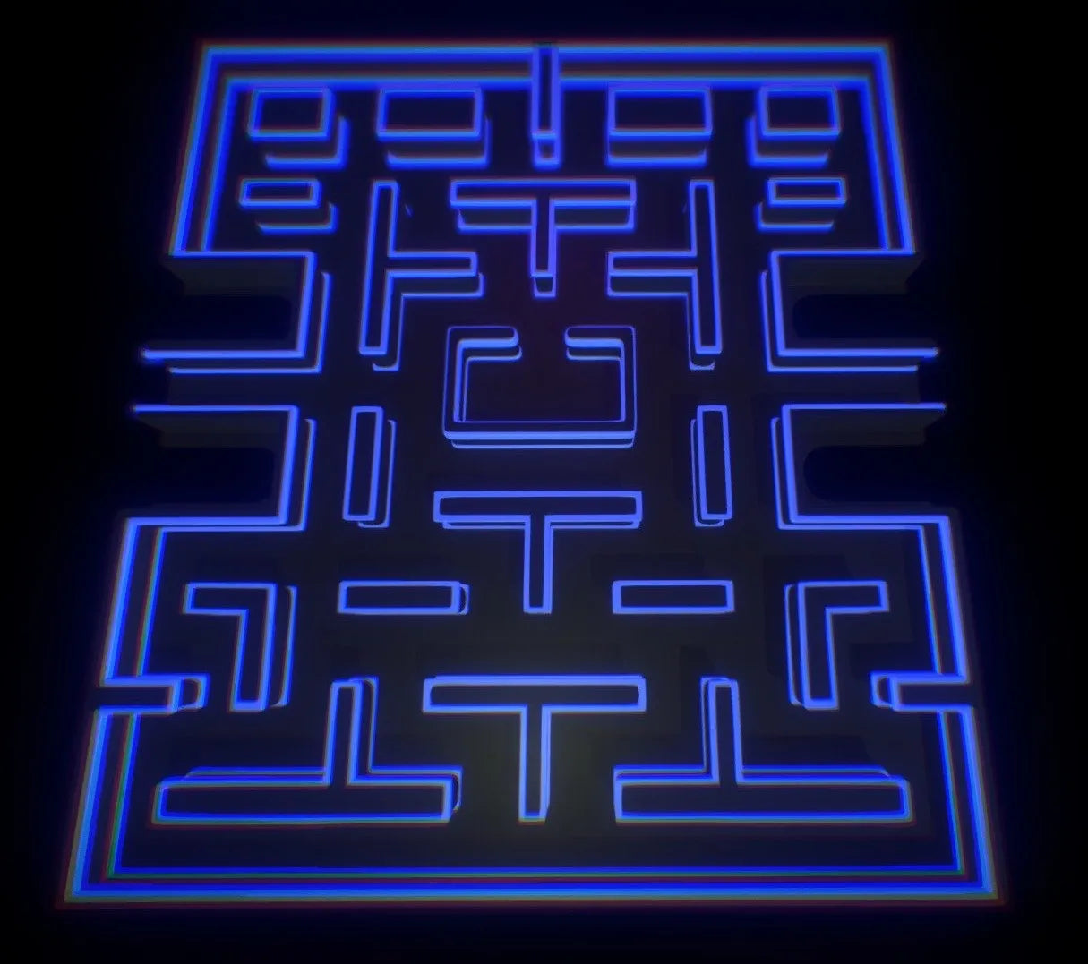 PBR Game 3D Models – Pacman Map – 3DSky Model Free