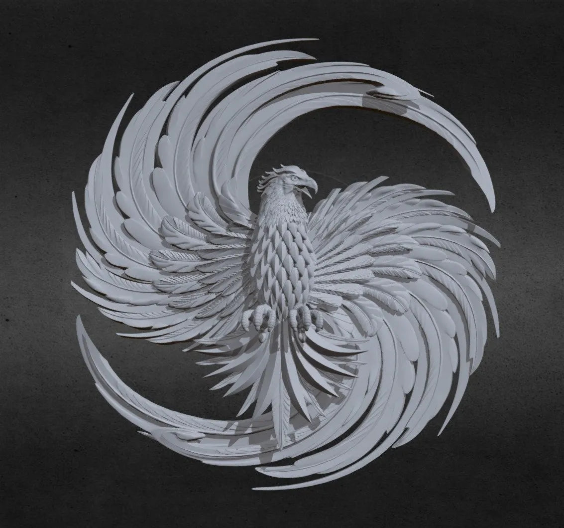 PBR Game 3D Models – Phoenix – 3DSky Model Free