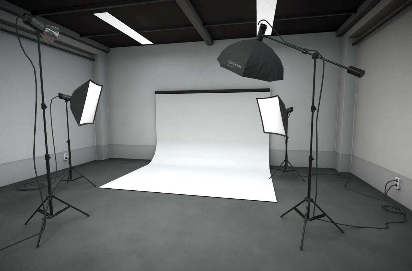 PBR Game 3D Models – Photo Studio – 3DSky Model Free