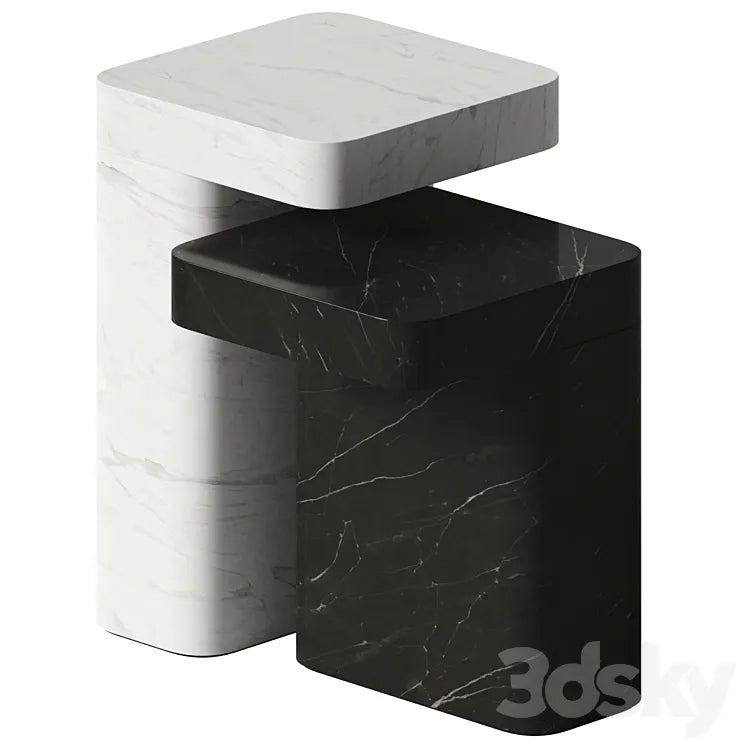 Petra Side Table by Retegui 3DS Max Model – 3DSky Model Free
