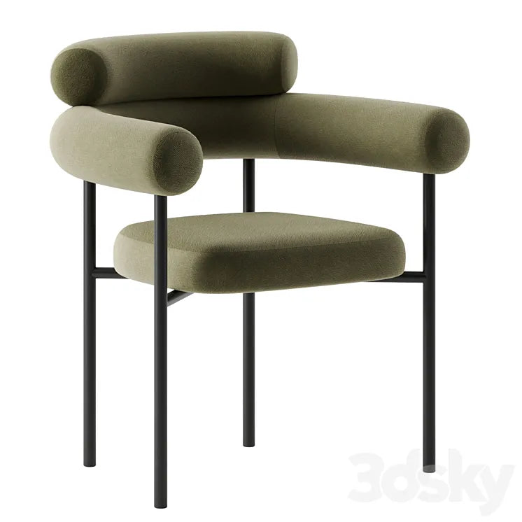 Portia Dining Chair by Nuevo 3DS Max Model – 3DSky Model Free