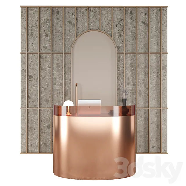 Reception 7 3ds Max – 3DSky Model Free