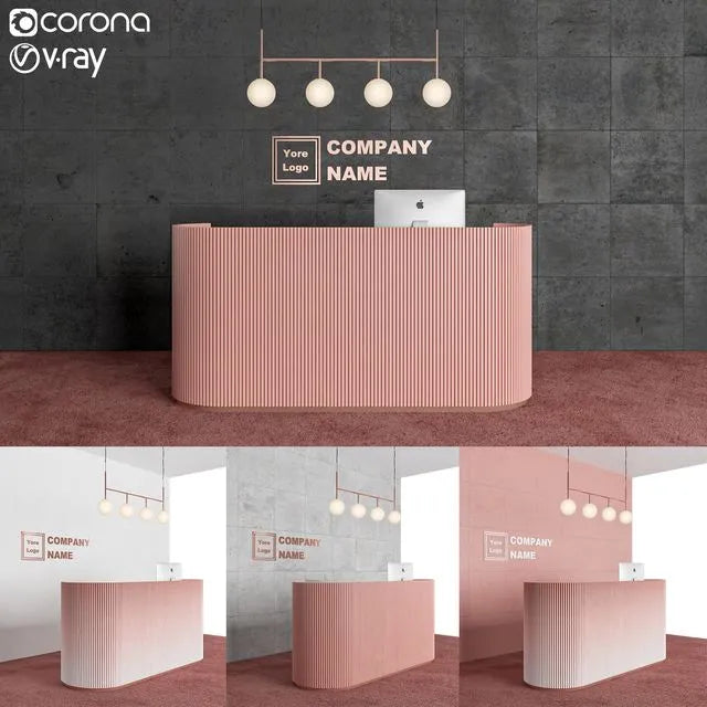 Reception desk 3dsky | Free 3D Model Download – 3DSky Model Free