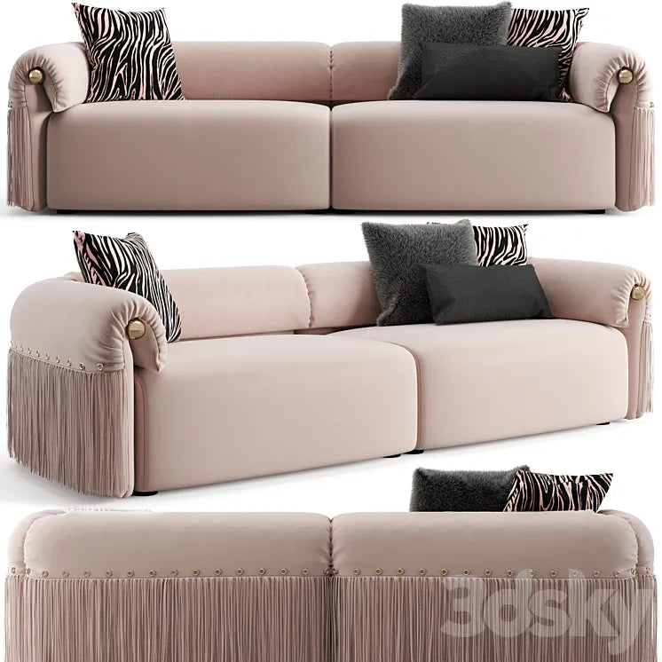 Roberto Cavalli Malawi Sofa 3DS Max Model – 3DSky Model Free