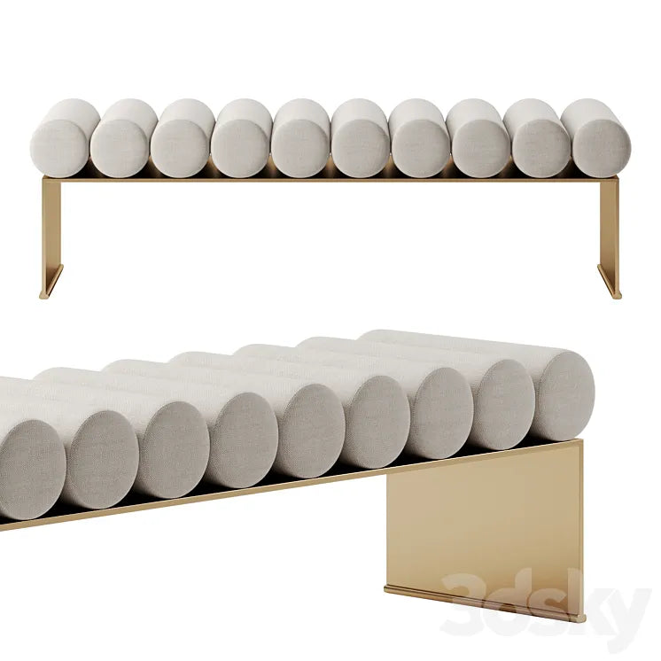 RUNWAY BENCH by Baker 3DS Max Model – 3DSky Model Free