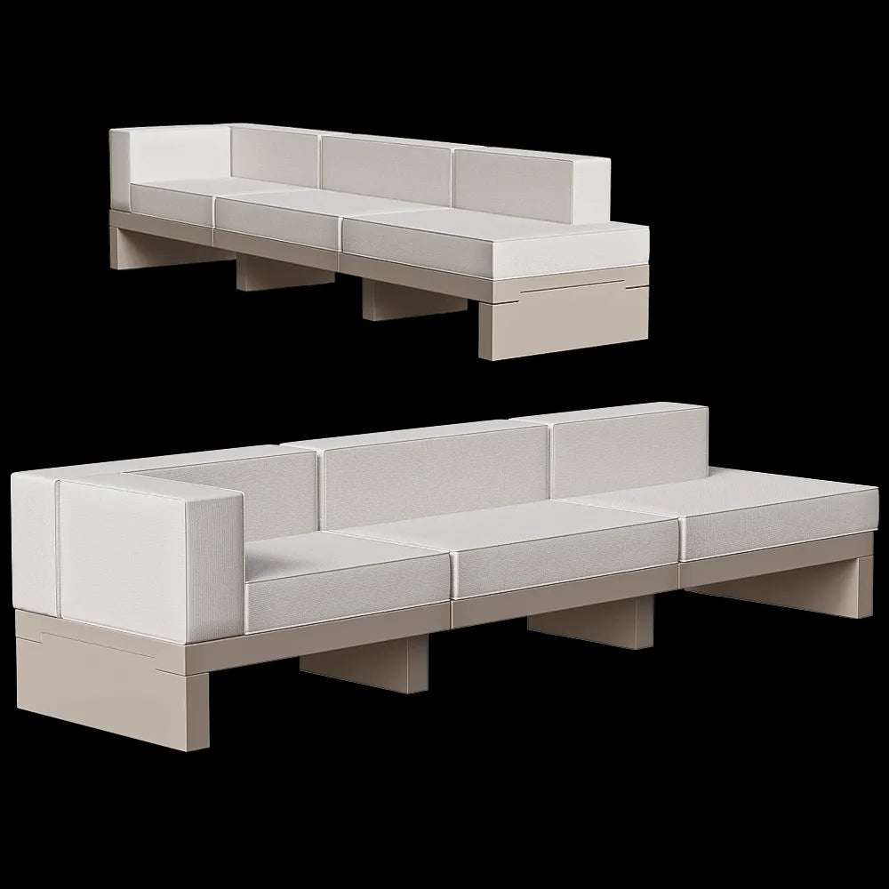 Serralunga – Sofa Hour 3ds Max – 3DSky Model Free