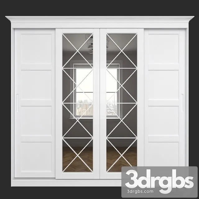 Sliding wardrobe skm-80 (10) 3dsmax Download – 3DSky Model Free
