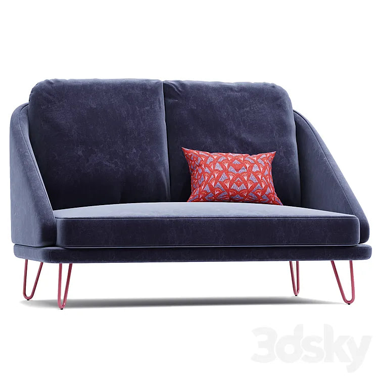 Sofa 3DS Max Model – 3DSky Model Free
