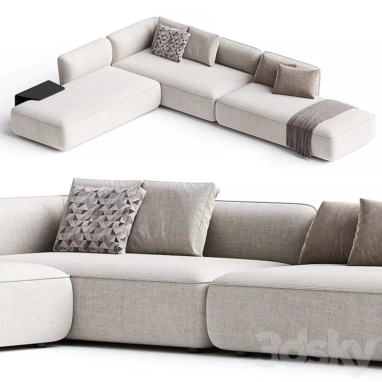 SOFA COZY 3DS Max Model – 3DSky Model Free