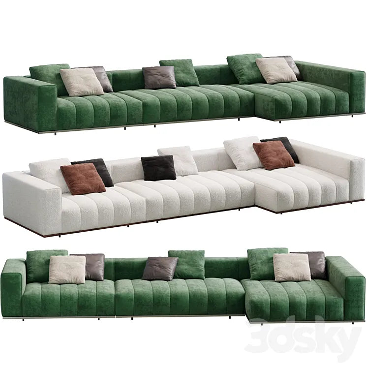 Sofa Goodman By MIinotti 3DS Max Model – 3DSky Model Free