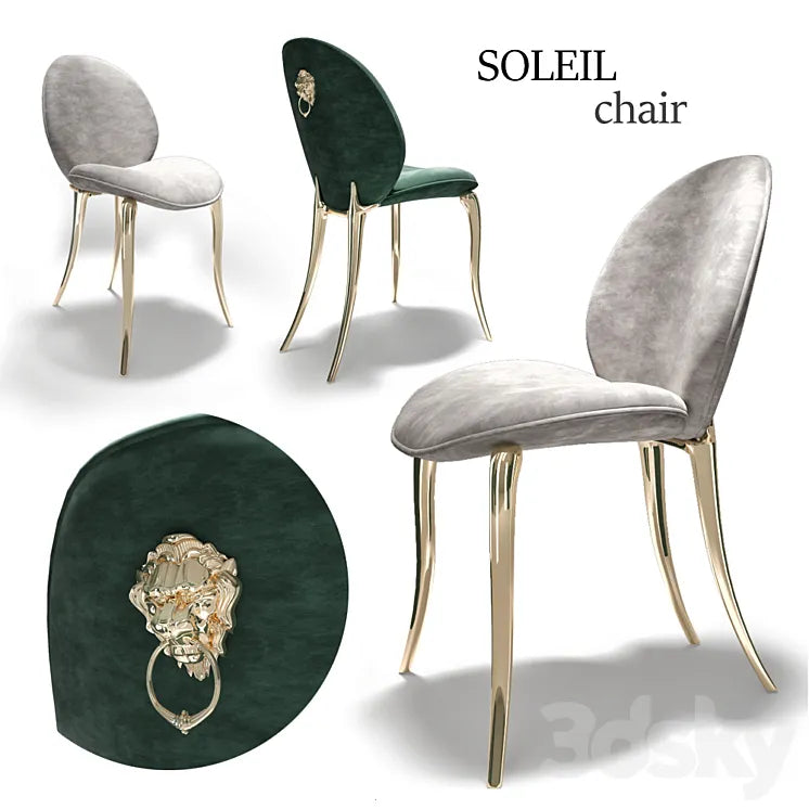 soleil chair boca do lobo 3DS Max Model – 3DSky Model Free