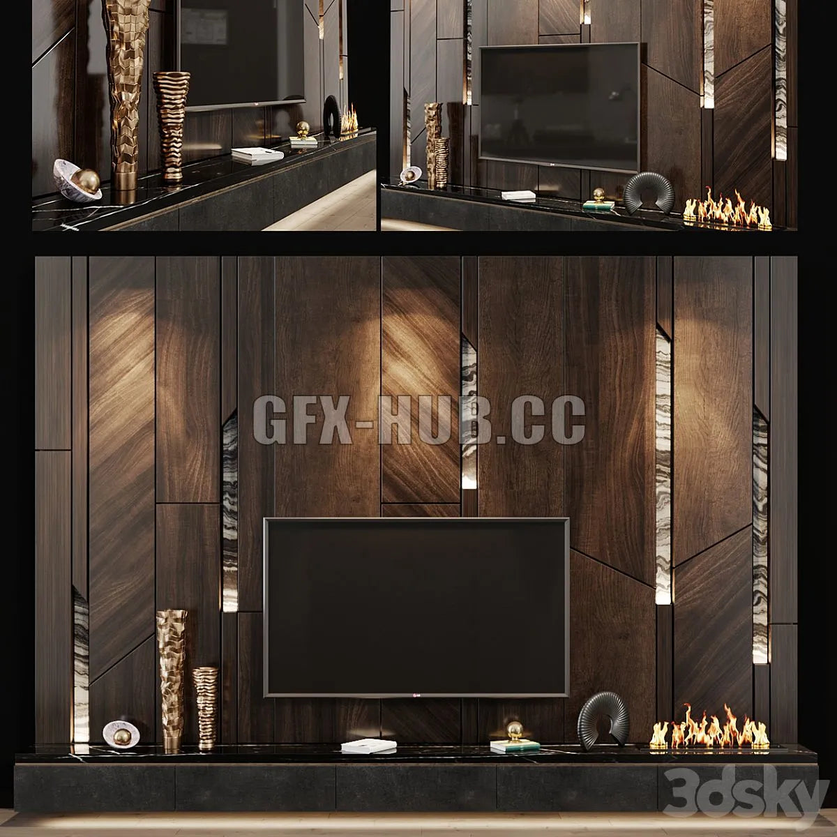 Tv Set 106 3dsMax Model – 3DSky Model Free