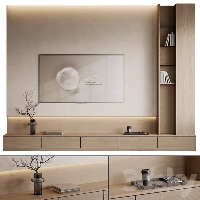 TV set 13 3ds Max – 3DSky Model Free
