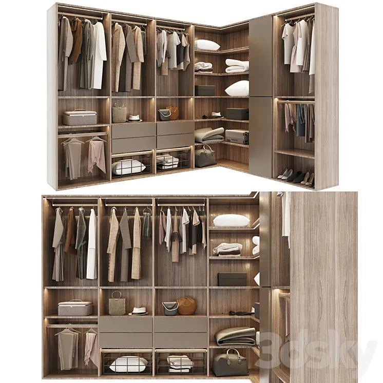 Wardrobe 3DS Max Model – 3DSky Model Free